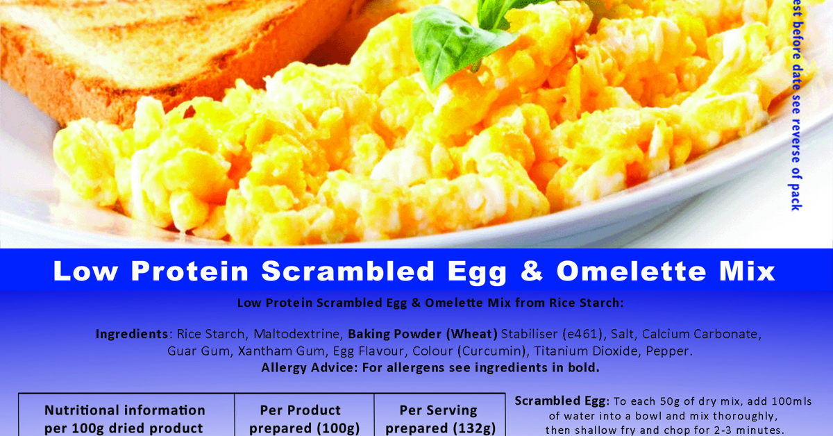 Promin Scrambled Egg Mix - ZOIA Healthcare