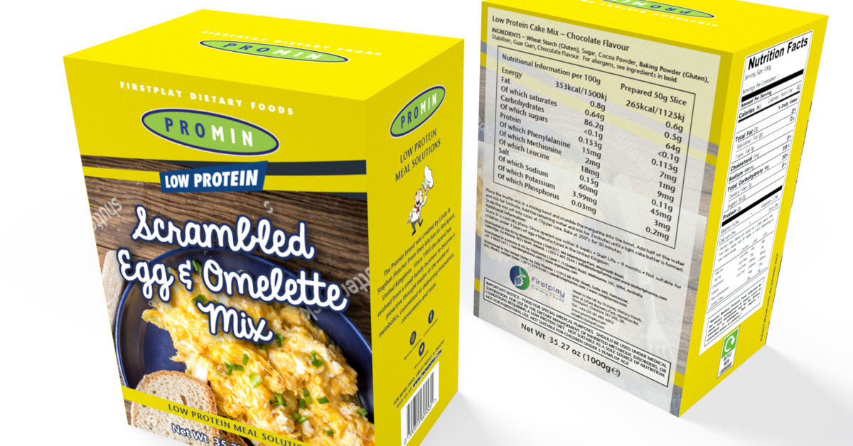 Promin Scrambled Egg Mix - ZOIA Healthcare