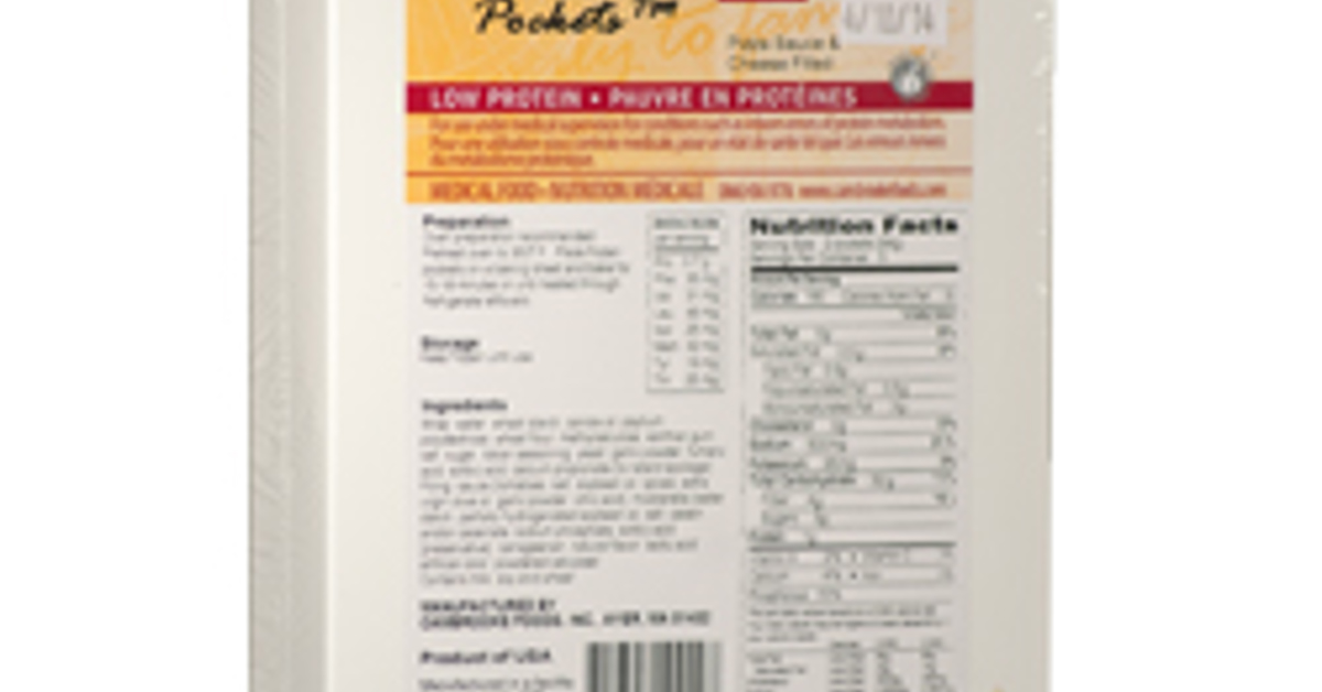 Mini Pockets - Pizza - ZOIA Healthcare