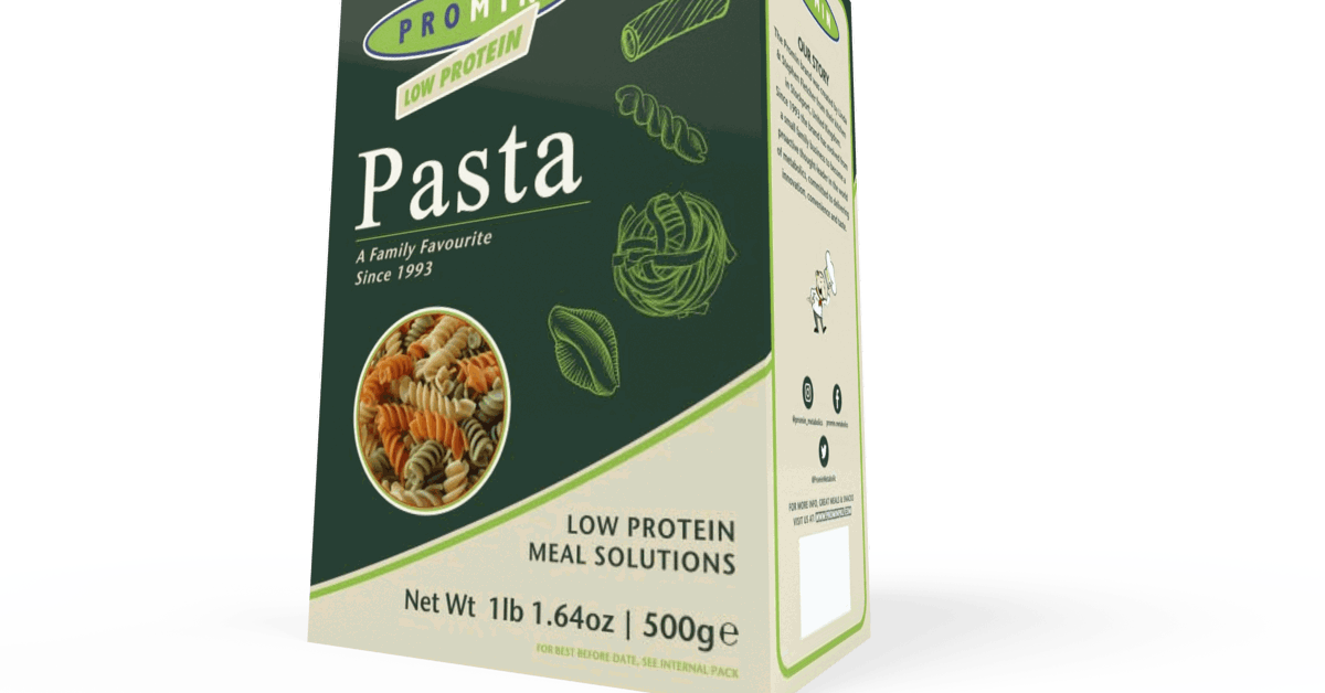 Promin Pasta Tri-Colour Spirals - ZOIA Healthcare